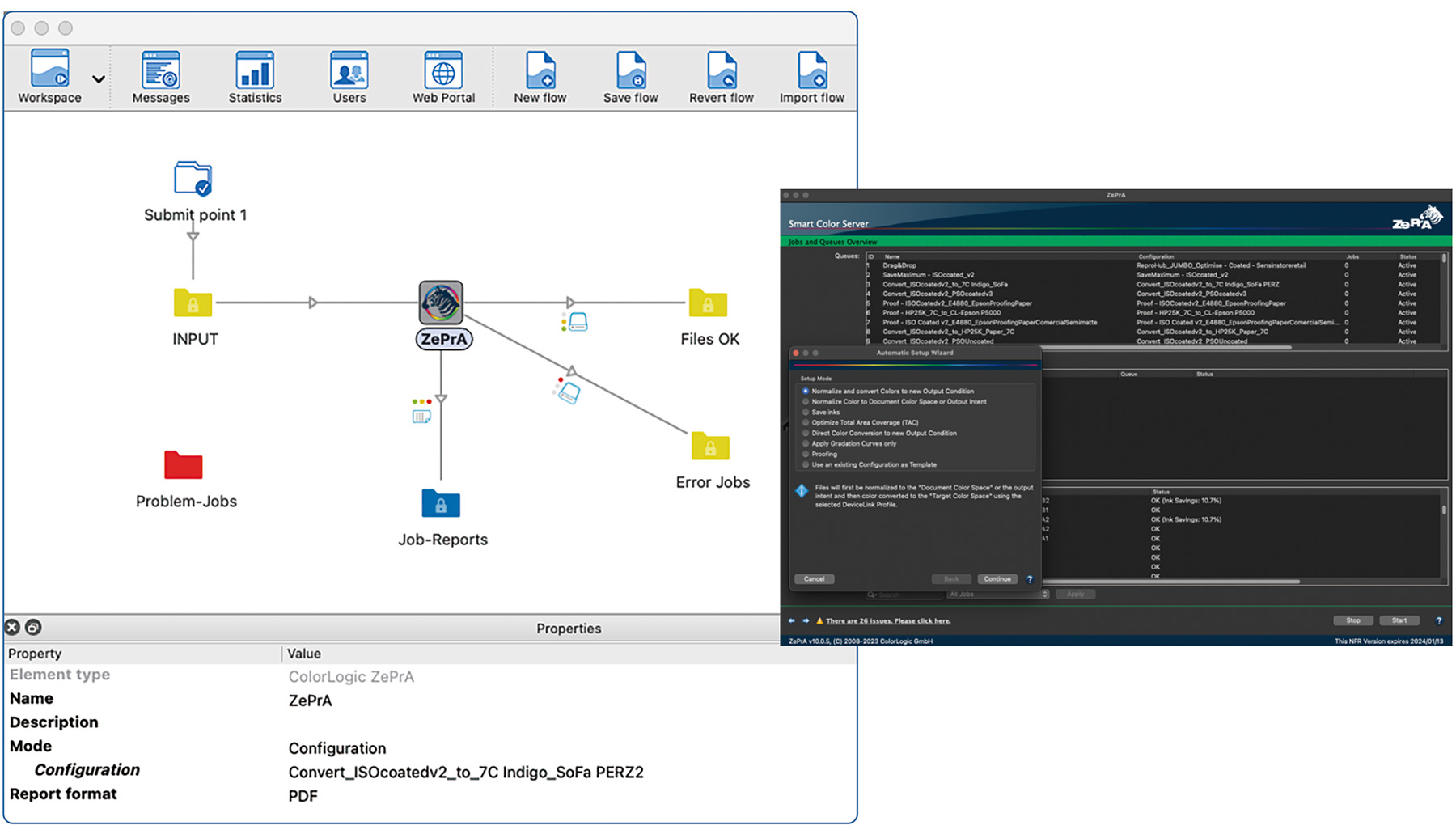 ZePrA Smart Color Server - ColorLogic